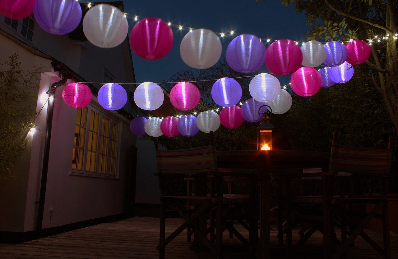 Nylon Outdoor Hanging Lanterns | Buy Hanging Lanterns from The Paper ...