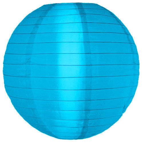 Turquoise Nylon Hanging Lantern | The Paper Lantern Company